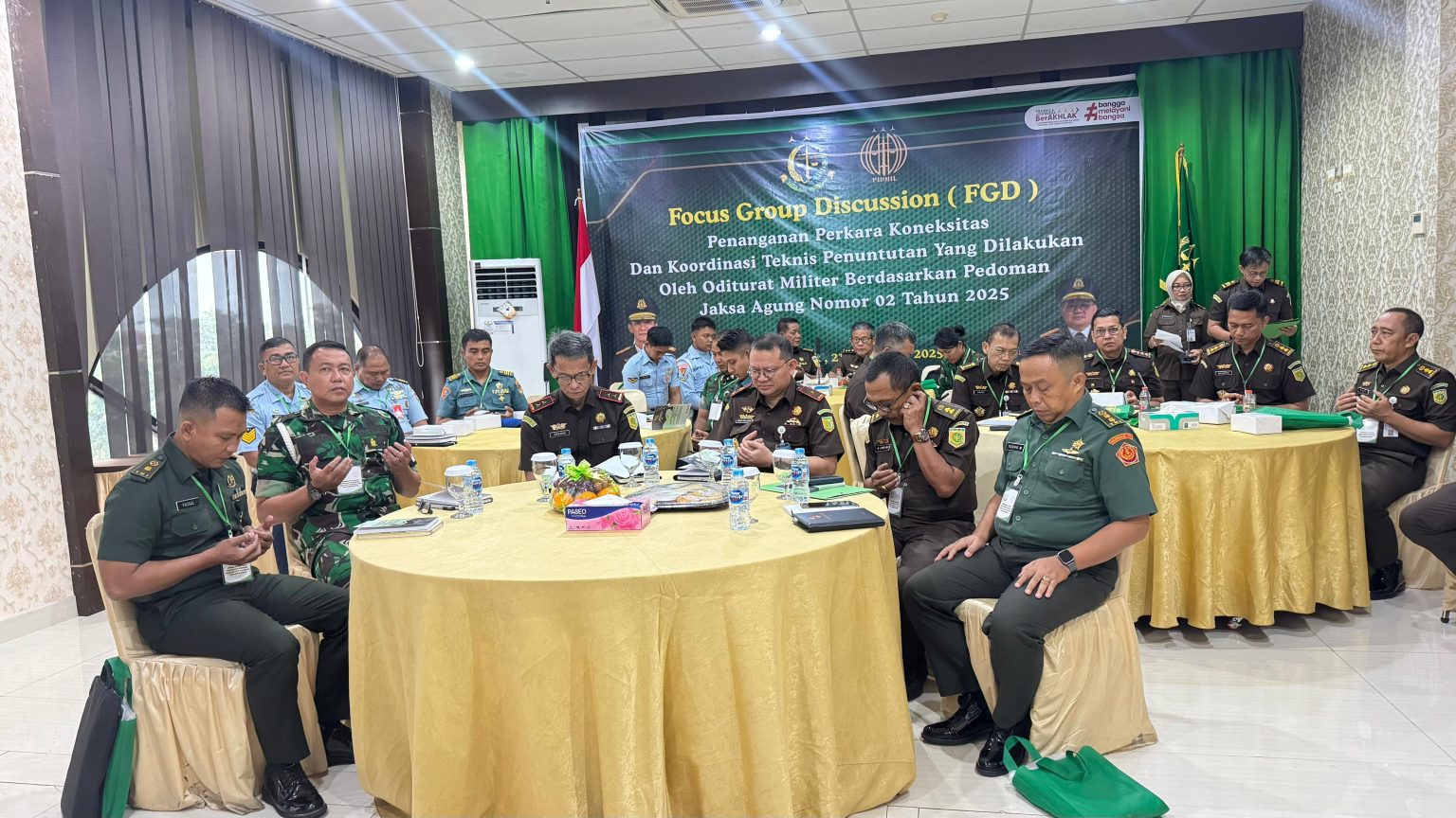 Gandeng Unsur TNI, Kejati Kalbar Gelar FGD – https://channeltujuh.com